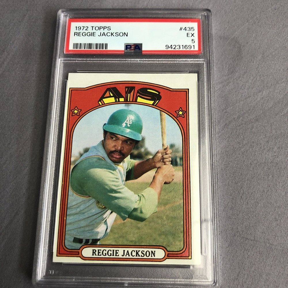 Auction Prices Realized Baseball Cards 1972 Topps Reggie Jackson