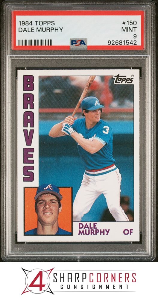 Auction Prices Realized Baseball Cards 1984 TOPPS Dale Murphy