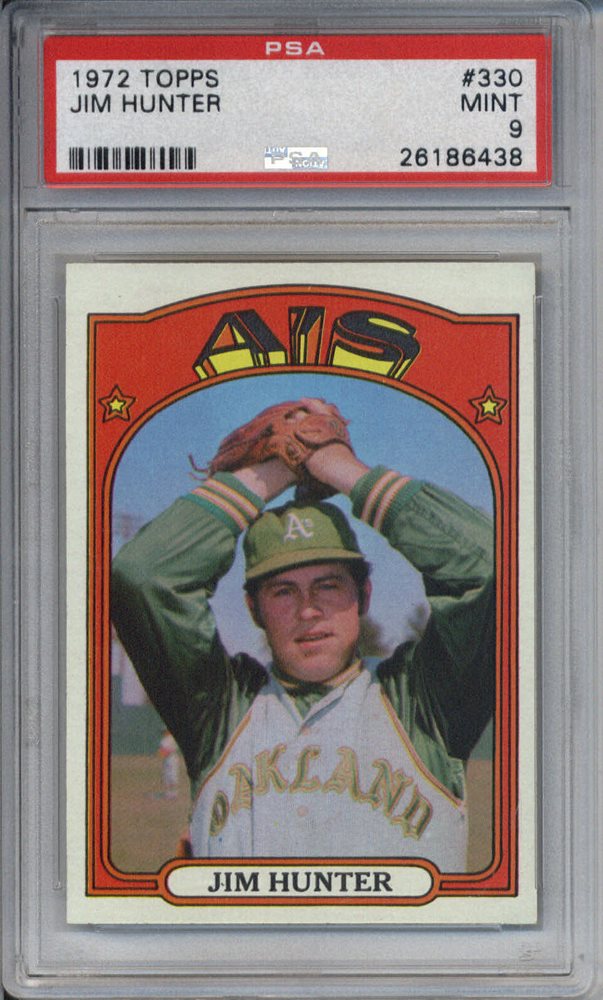 Auction Prices Realized Baseball Cards 1972 TOPPS Jim Hunter