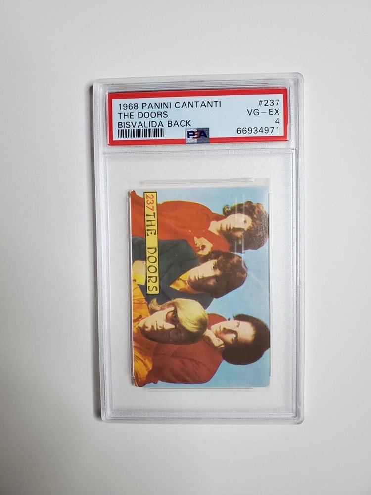 Auction Prices Realized Non-Sport Cards 1968 PANINI CANTANTI The Doors