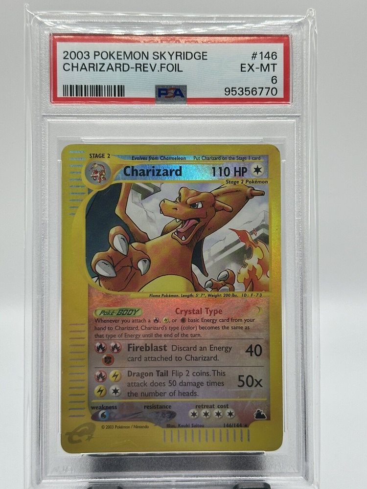 Auction Prices Realized Tcg Cards 2003 POKEMON SKYRIDGE Charizard ...