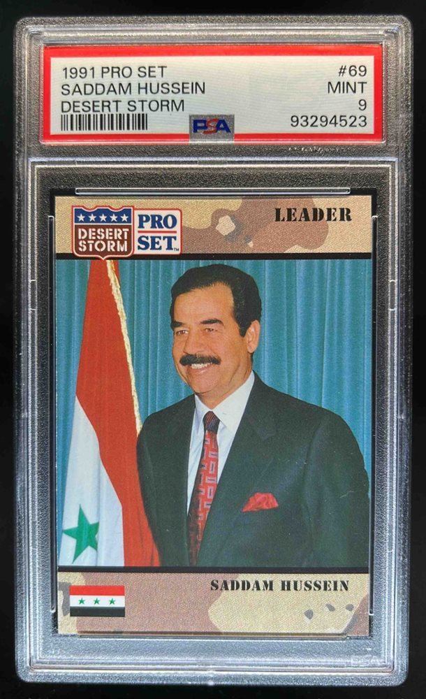 Auction Prices Realized Non-Sport Cards 1991 PRO SET DESERT STORM ...