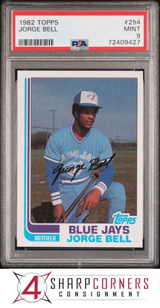 Auction Prices Realized Baseball Cards 1982 Topps Jorge Bell