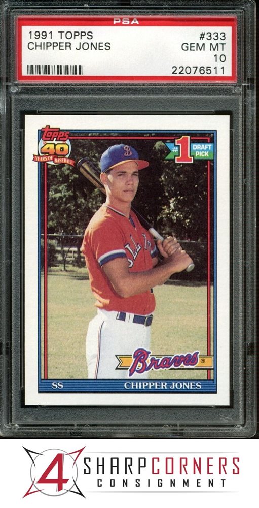 Auction Prices Realized Baseball Cards 1991 Topps Chipper Jones