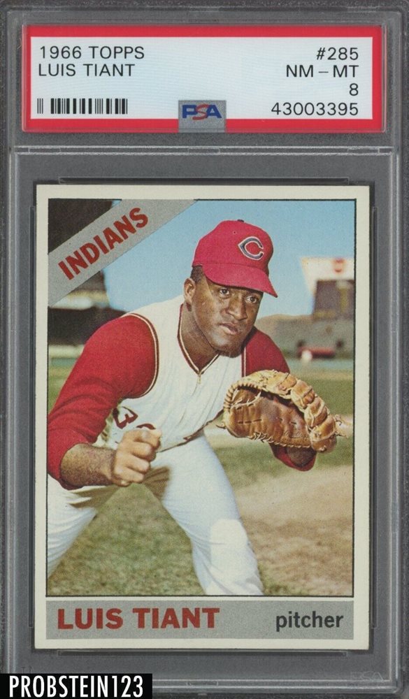 Auction Prices Realized Baseball Cards 1966 Topps Luis Tiant