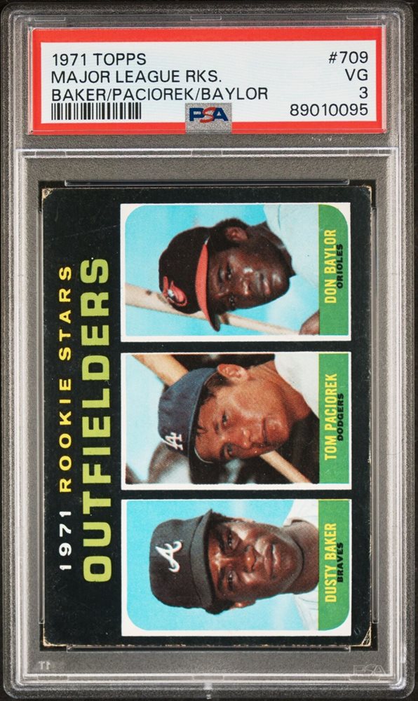 Auction Prices Realized Baseball Cards 1971 Topps Major League Rookies