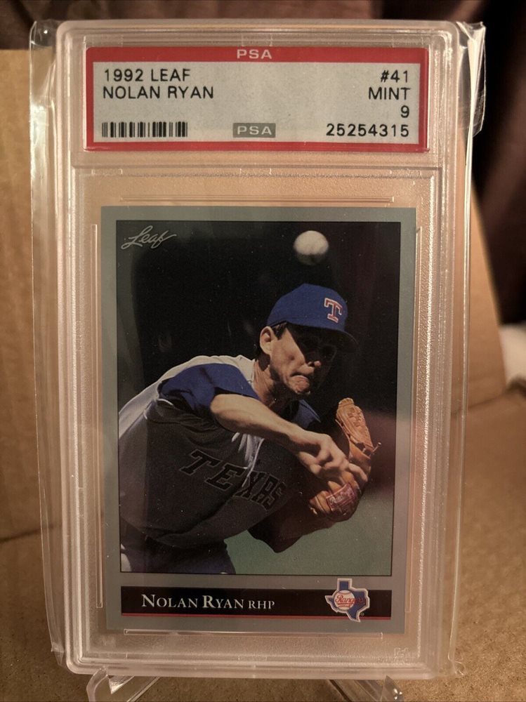 Auction Prices Realized Baseball Cards 1992 LEAF Nolan Ryan