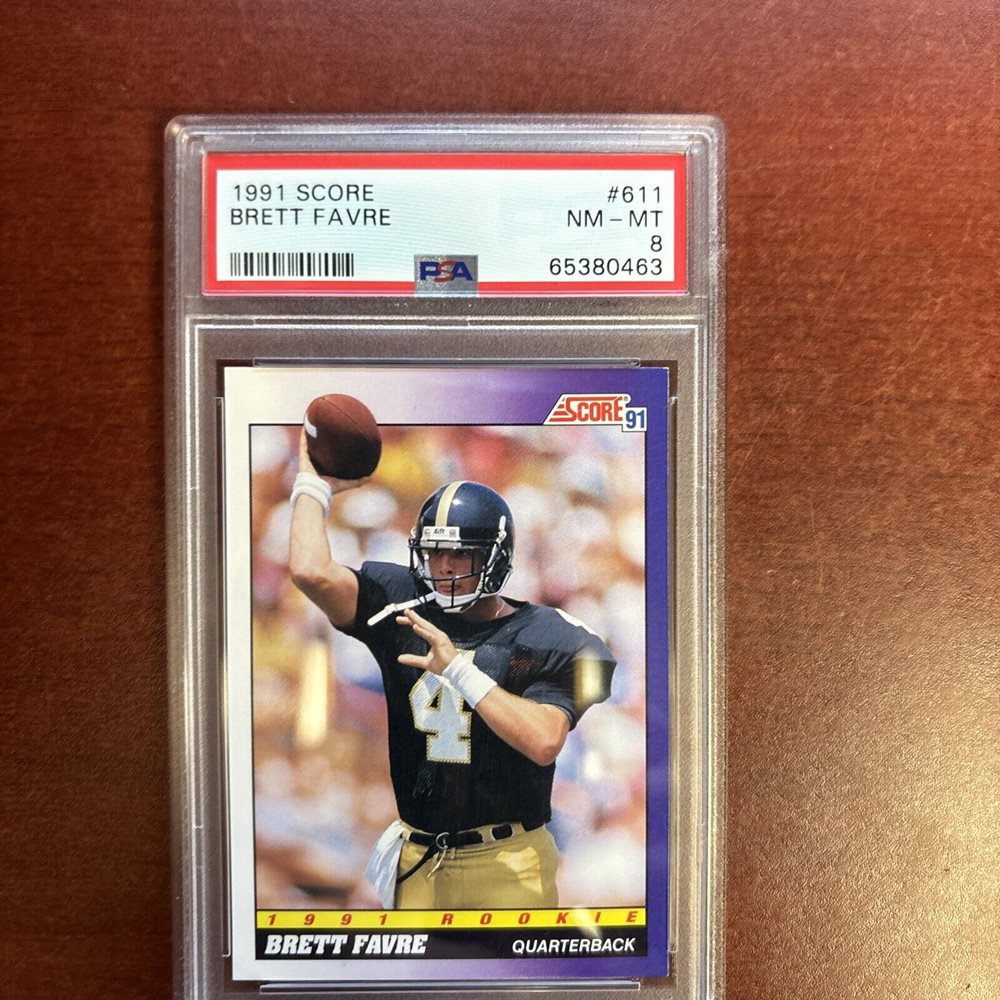 Auction Prices Realized Football Cards 1991 Score Brett Favre
