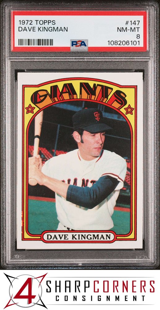 Auction Prices Realized Baseball Cards 1972 TOPPS Dave Kingman