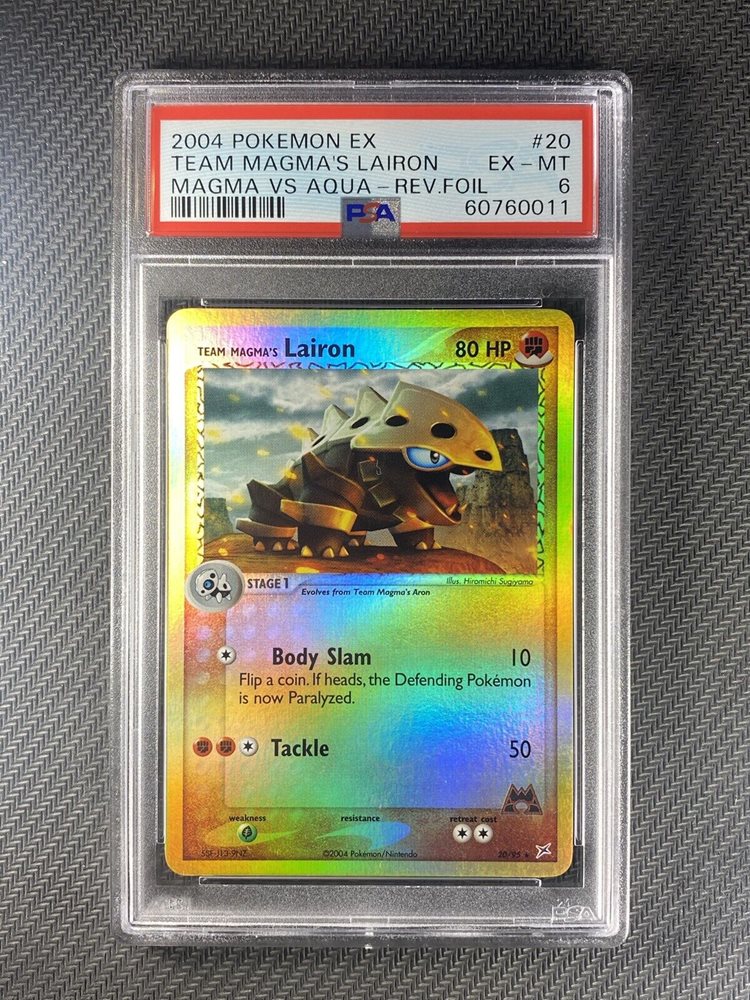 eBay Auction Item 115700854856 Tcg Cards 2004 Pokemon Ex Team Magma Vs Team Aqua