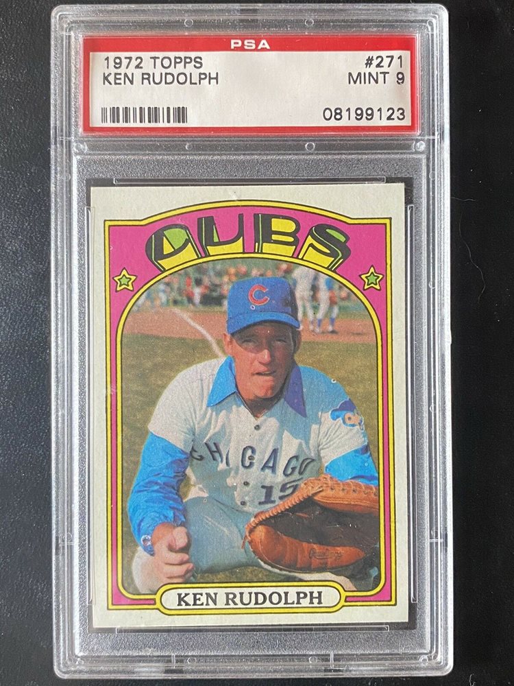 Auction Prices Realized Baseball Cards 1972 TOPPS Ken Rudolph