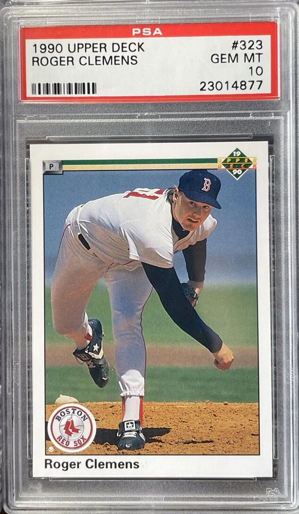 Auction Prices Realized Baseball Cards 1990 UPPER DECK Roger Clemens