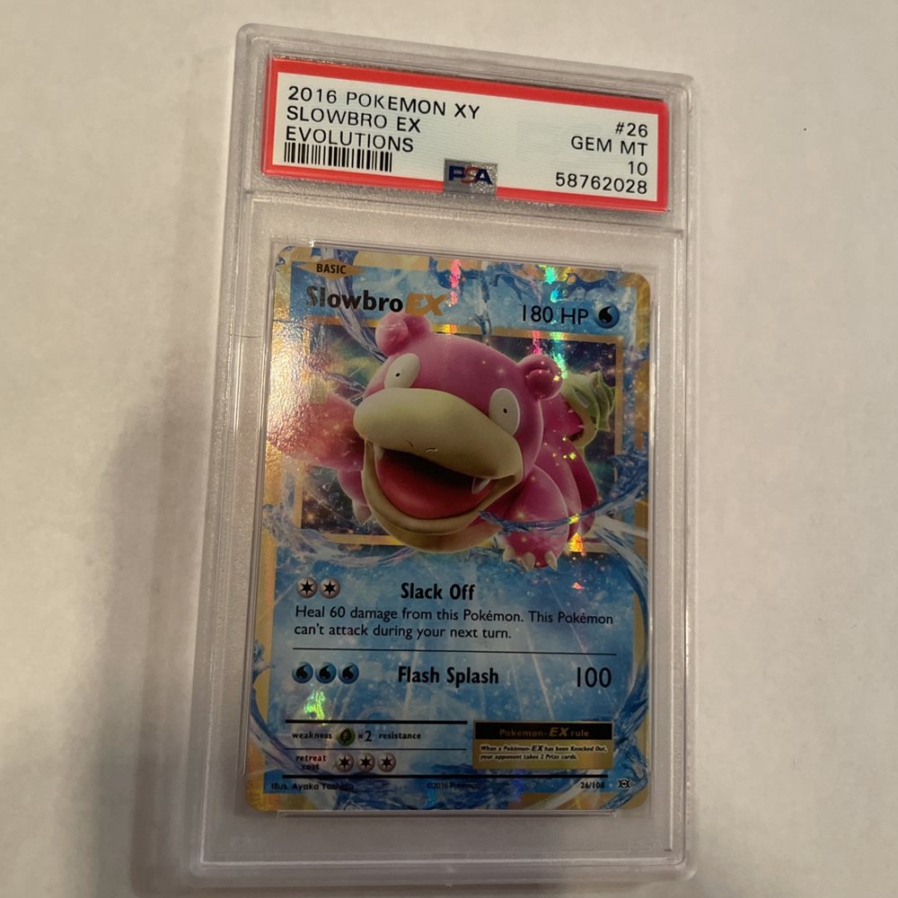 Auction Prices Realized Tcg Cards 2016 POKEMON XY EVOLUTIONS Slowbro Ex