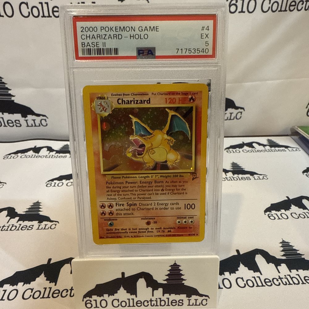 Auction Prices Realized Tcg Cards 2000 Pokemon Game Base Ii Charizard-Holo