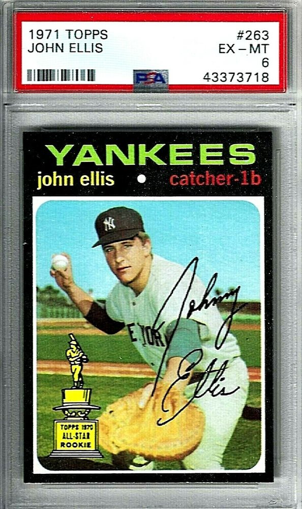 Auction Prices Realized Baseball Cards 1971 Topps John Ellis