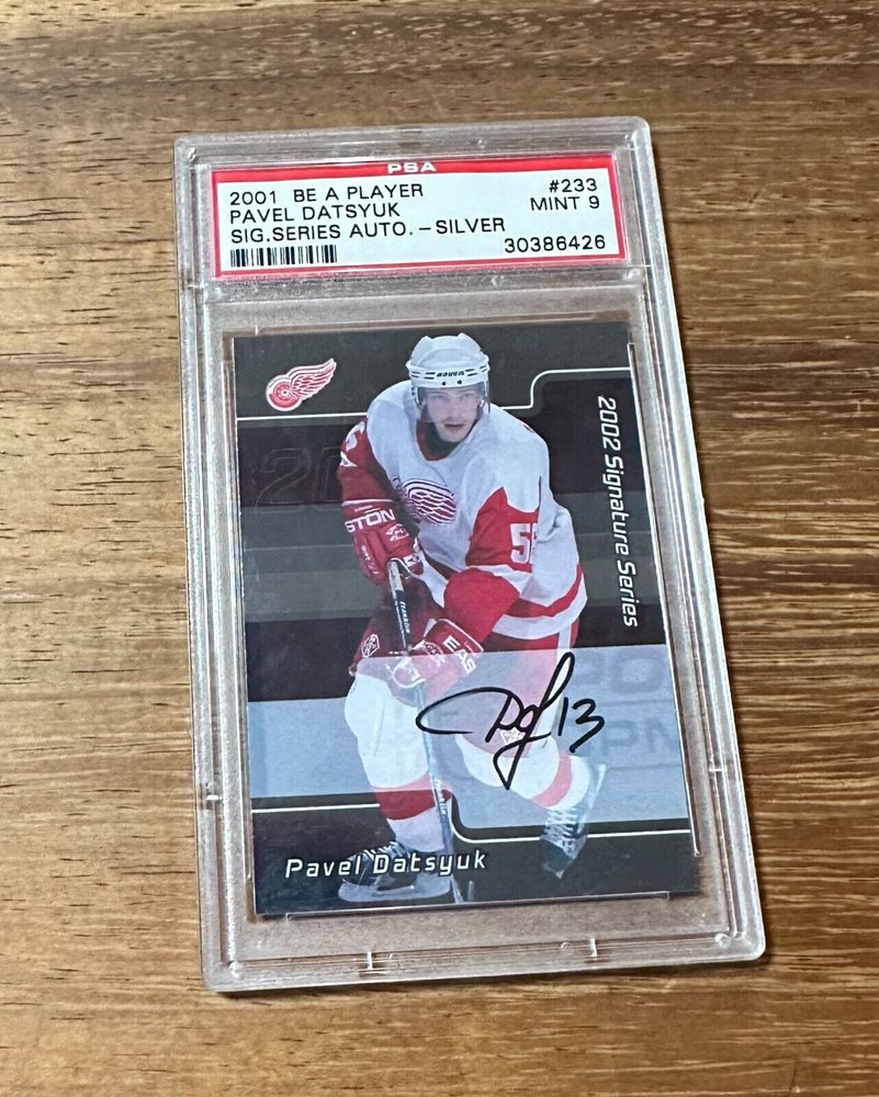 eBay Auction Item 156344811789 Hockey Cards 2001 Bap Signature Series ...