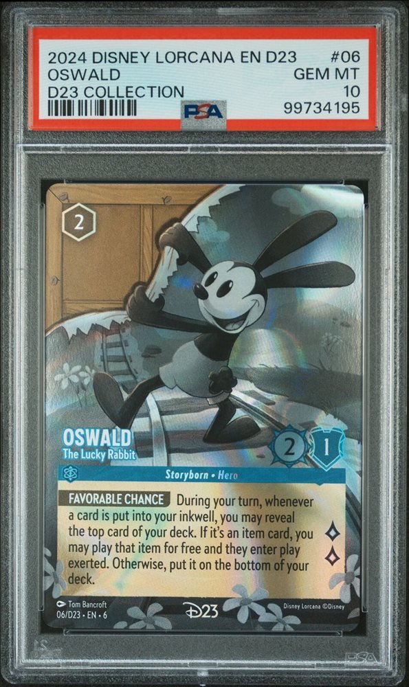 eBay Auction Item 306010552697 Tcg Cards 2024 Disney Lorcana En D23-D23 ...