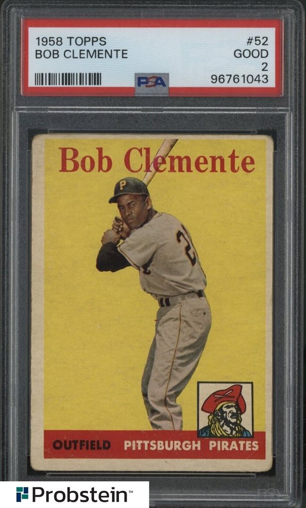 Auction Prices Realized Baseball Cards 1958 Topps Bob Clemente