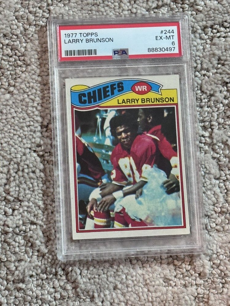 Auction Prices Realized Football Cards 1977 TOPPS Larry Brunson