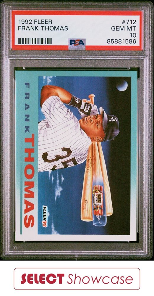 Auction Prices Realized Baseball Cards 1992 Fleer Frank Thomas
