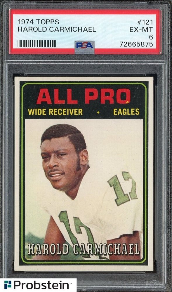 Auction Prices Realized Football Cards 1974 TOPPS Harold Carmichael