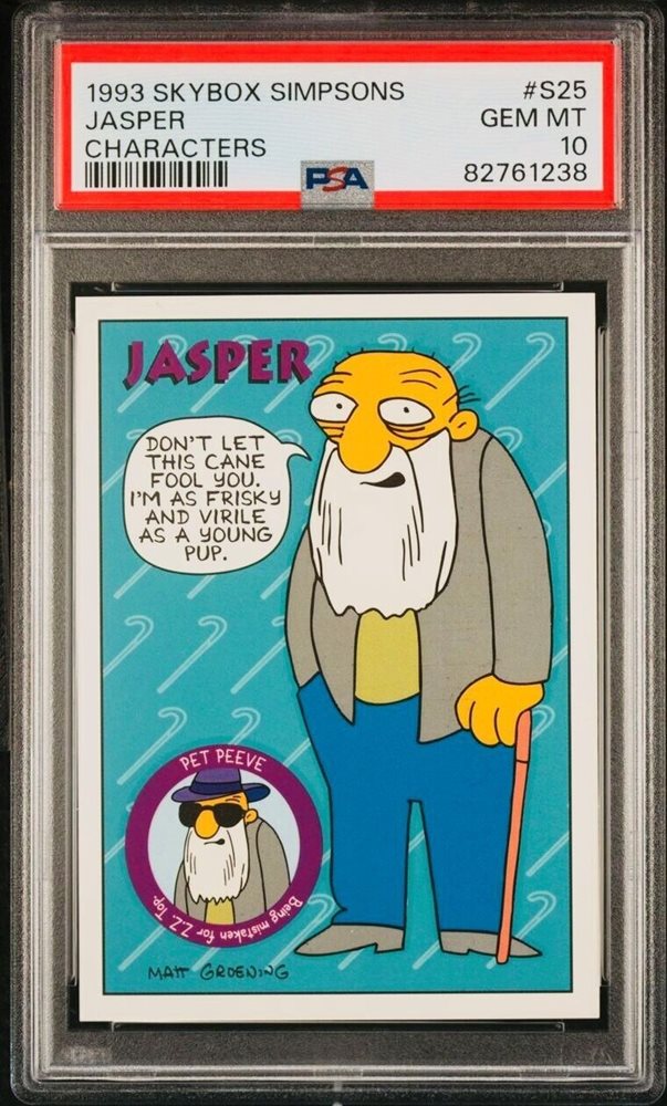 eBay Auction Item 315995866652 Non-Sport Cards 1993 Skybox Simpsons ...