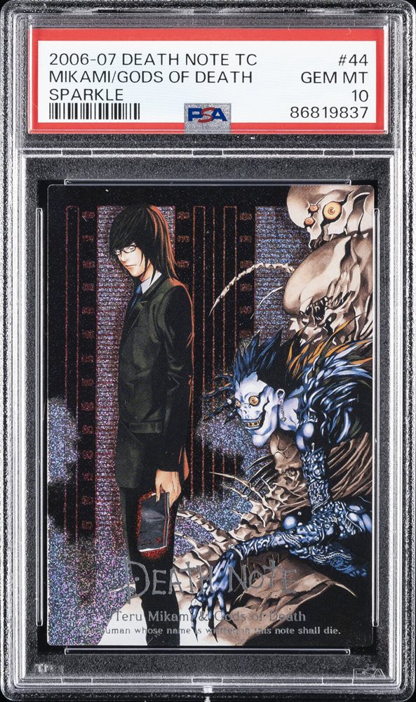 Auction Prices Realized Non-Sport Cards 2006 DEATH NOTE TRADING CARDS ...
