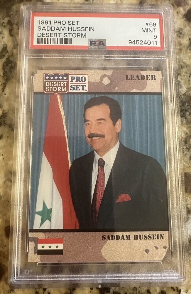 Auction Prices Realized Non-Sport Cards 1991 PRO SET DESERT STORM ...