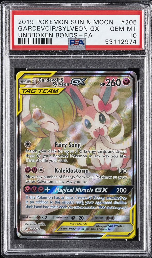 Auction Prices Realized Tcg Cards 2019 Pokemon Sun & Moon Unbroken Bonds Full Art / Gardevoir ...