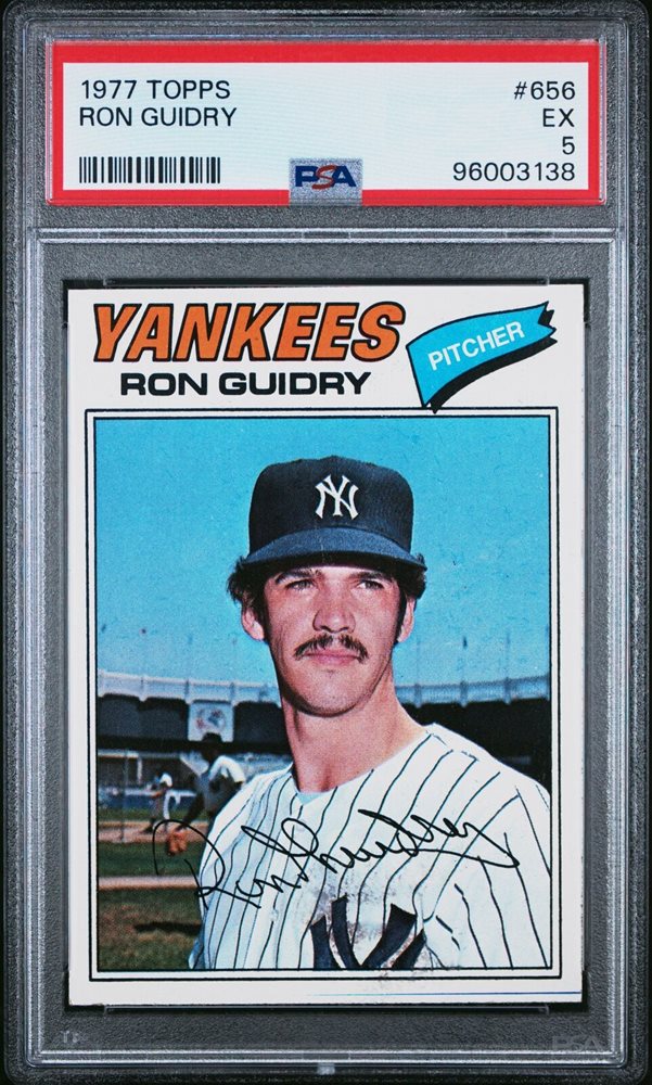 Auction Prices Realized Baseball Cards 1977 TOPPS Ron Guidry
