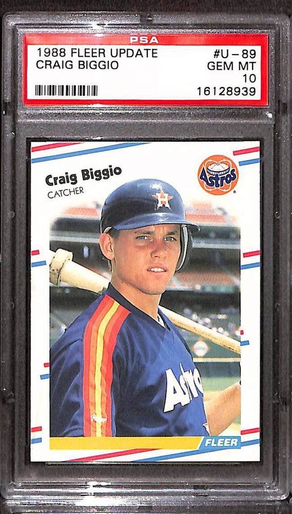 Auction Prices Realized Baseball Cards 1988 FLEER UPDATE Craig Biggio