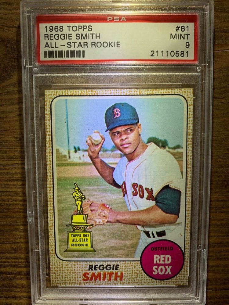 Auction Prices Realized Baseball Cards 1968 Topps Reggie Smith ALL-STAR ...