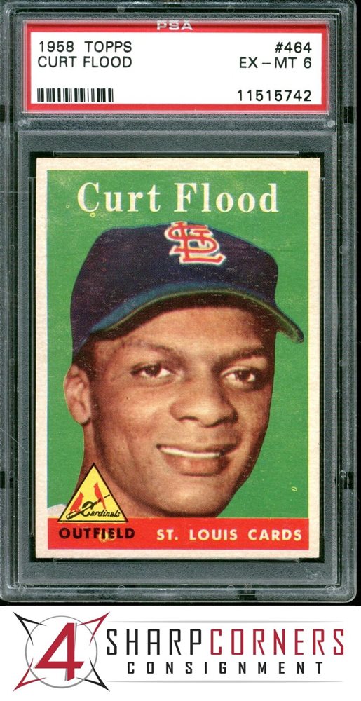 Auction Prices Realized Baseball Cards 1958 TOPPS Curt Flood