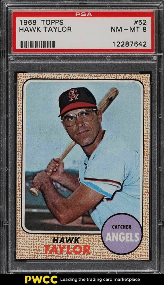 Auction Prices Realized Baseball Cards 1968 Topps Hawk Taylor