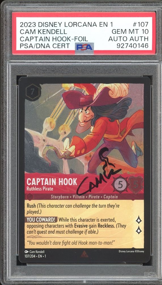 eBay Auction Item 286013730252 Tcg Cards 2023 Disney Lorcana En 1-The ...