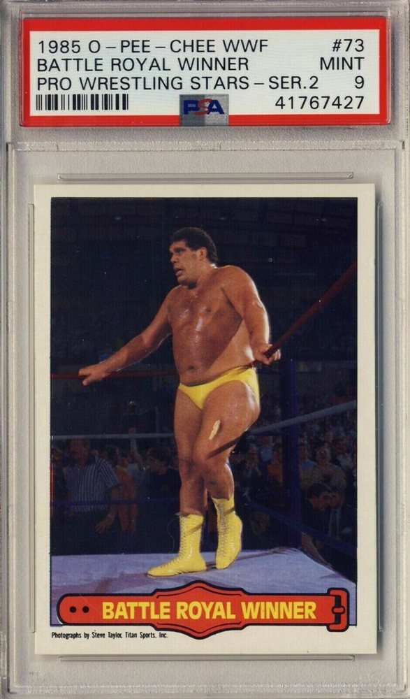 eBay Auction Item 202595448853 Boxing / Wrestling Cards / Mma 1985 O-Pee-Chee Wwf Pro Wrestling ...