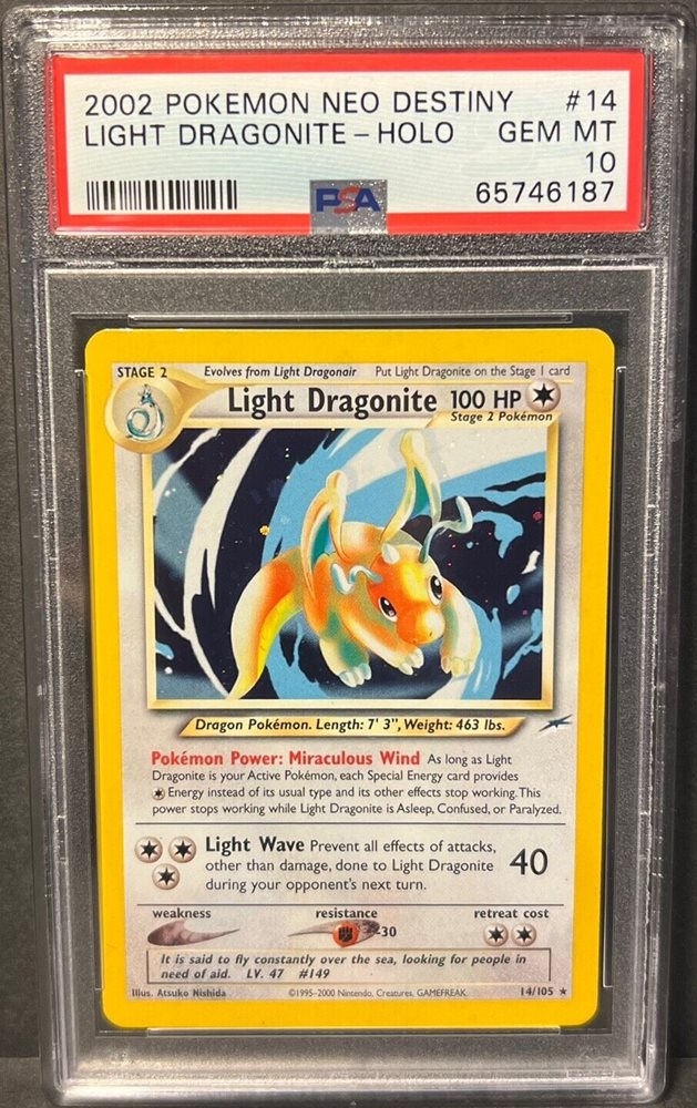 Auction Prices Realized Tcg Cards 2002 Pokemon Neo Destiny Light ...