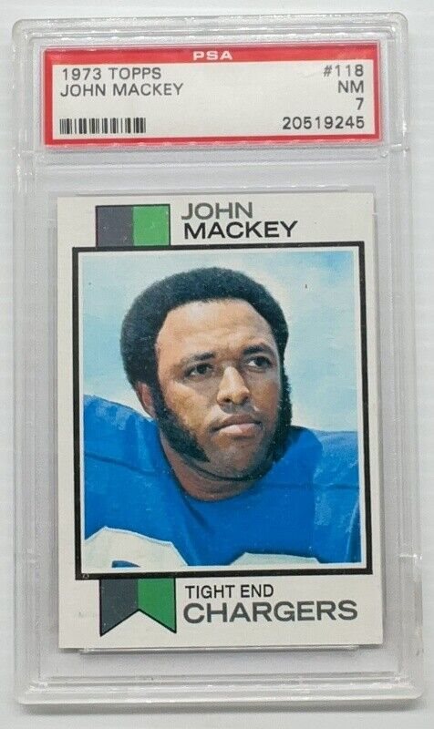 Auction Prices Realized Football Cards 1973 TOPPS John Mackey