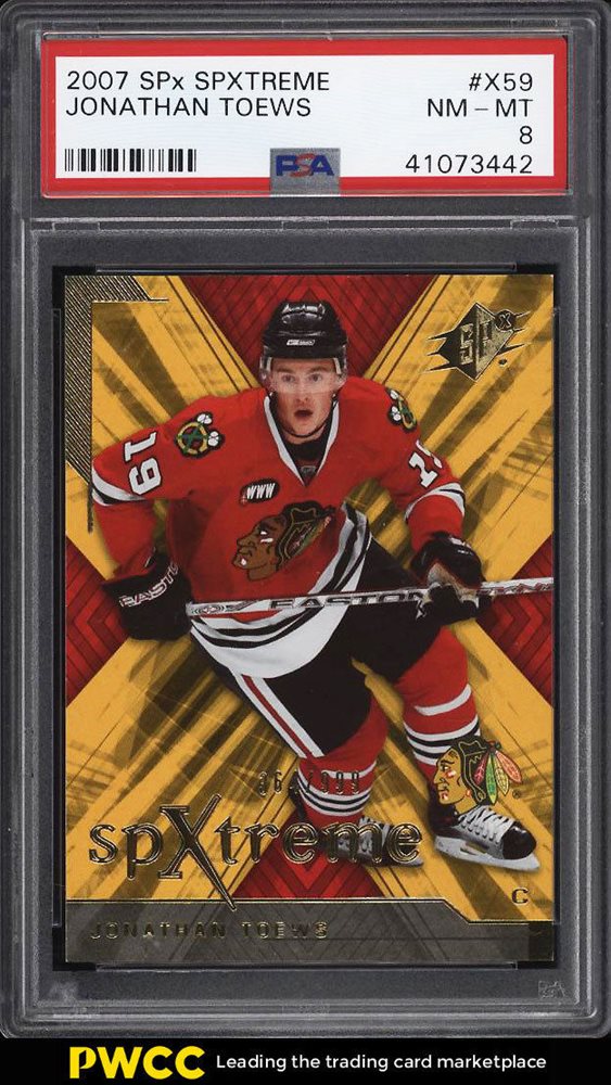 Auction Prices Realized Hockey Cards 2007 SPx SPXTREME Jonathan Toews