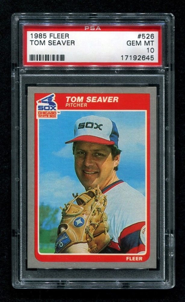 Auction Prices Realized Baseball Cards 1985 Fleer Tom Seaver