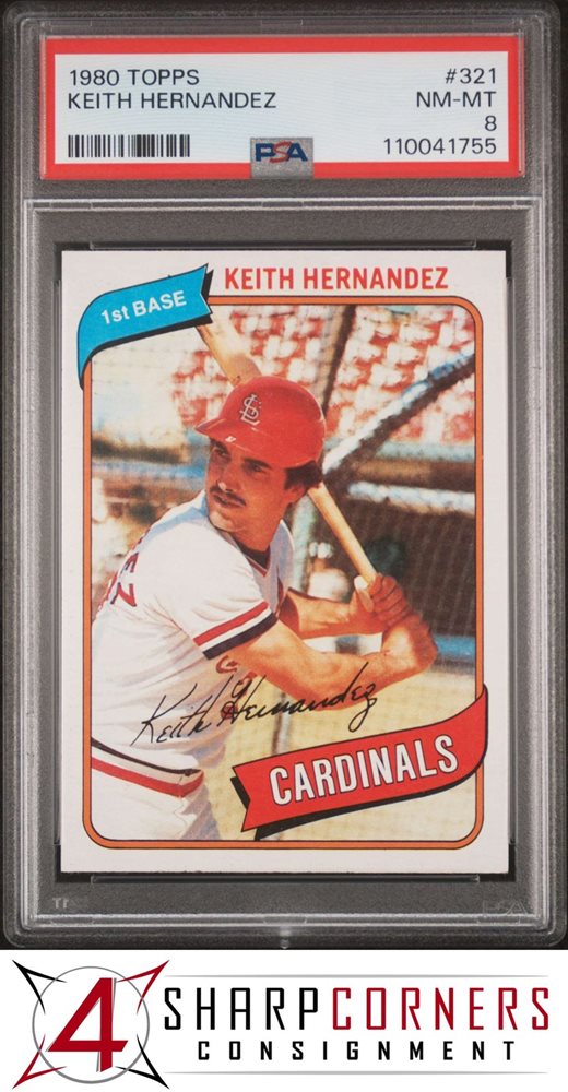 Auction Prices Realized Baseball Cards 1980 TOPPS Keith Hernandez
