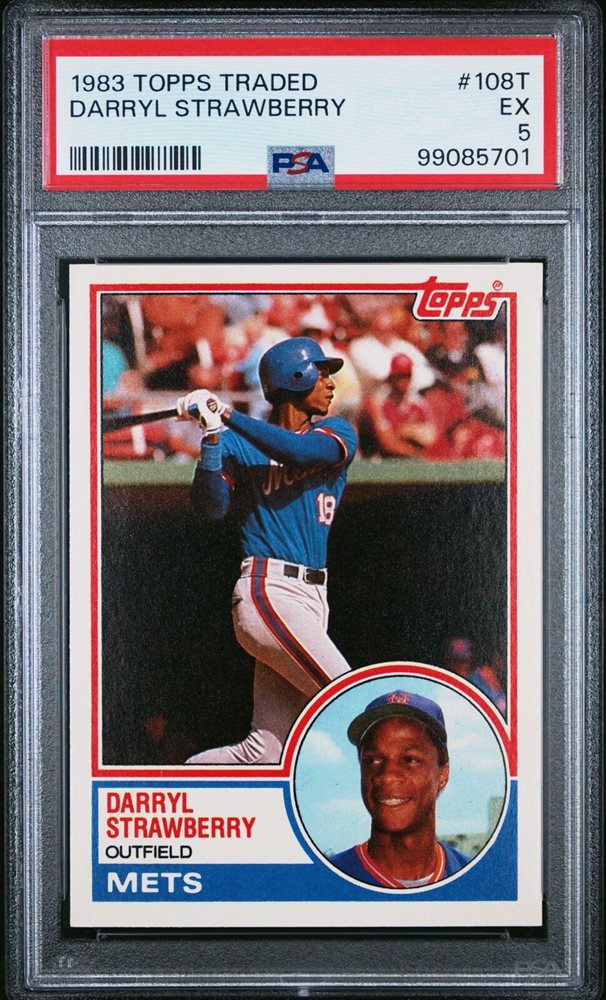 Auction Prices Realized Baseball Cards 1983 Topps Traded Darryl Strawberry