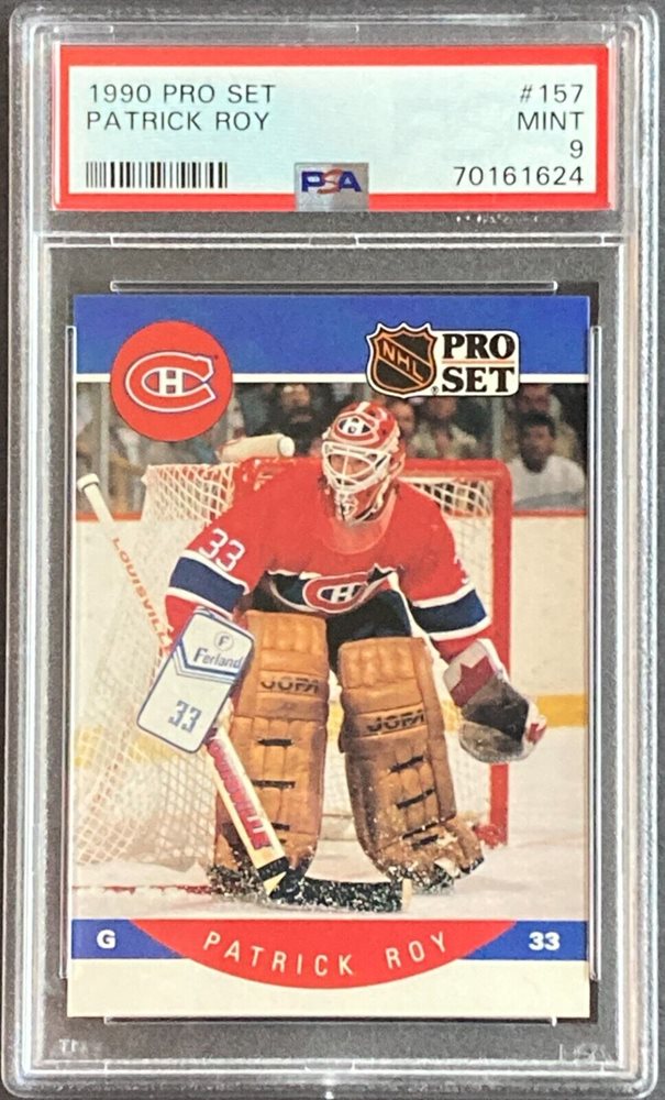 Auction Prices Realized Hockey Cards 1990 Pro Set Patrick Roy