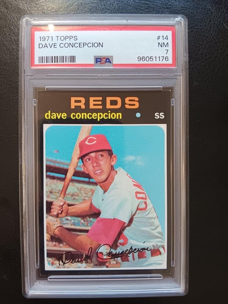 Auction Prices Realized Baseball Cards 1971 Topps Dave Concepcion