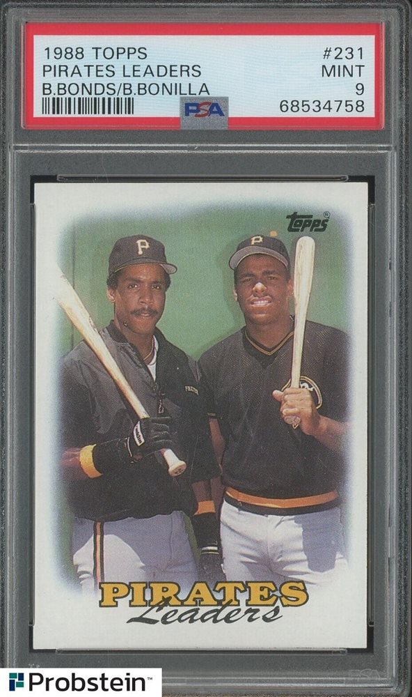Auction Prices Realized Baseball Cards 1988 TOPPS Pirates Leaders