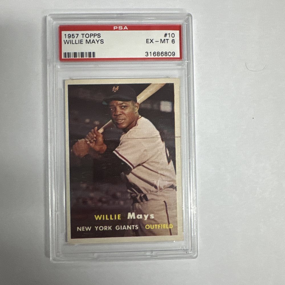 Auction Prices Realized Baseball Cards 1957 TOPPS Willie Mays