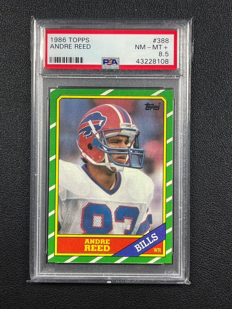 Auction Prices Realized Football Cards 1986 Topps Andre Reed