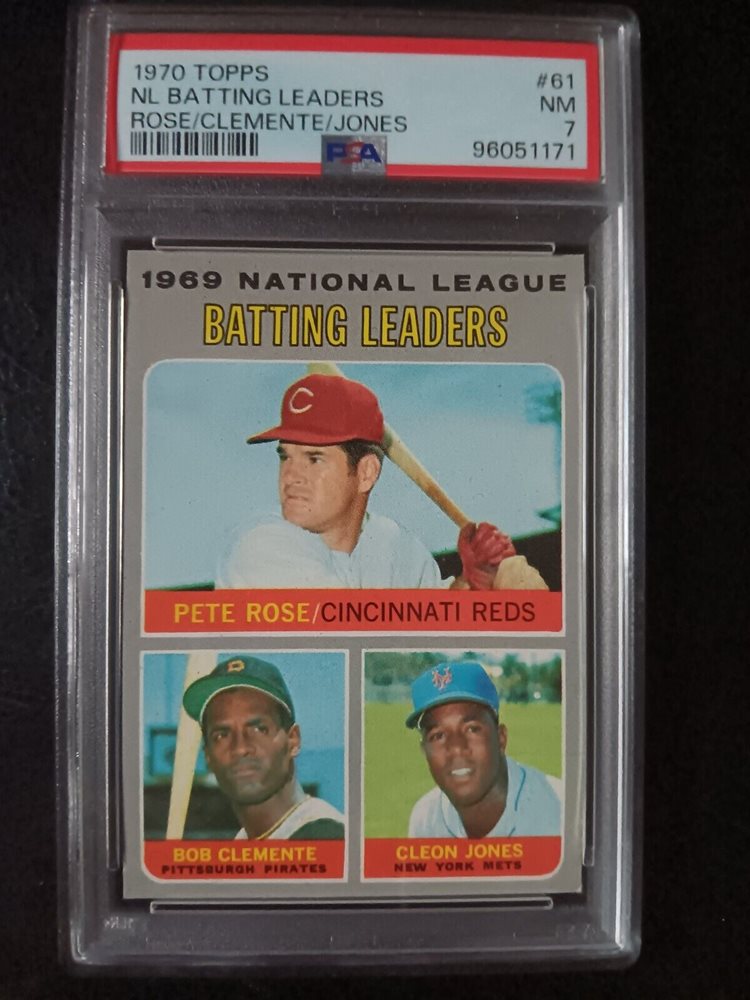 Auction Prices Realized Baseball Cards 1970 TOPPS Nl Batting Leaders