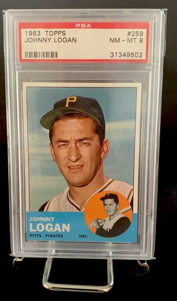 Auction Prices Realized Baseball Cards 1963 TOPPS Johnny Logan