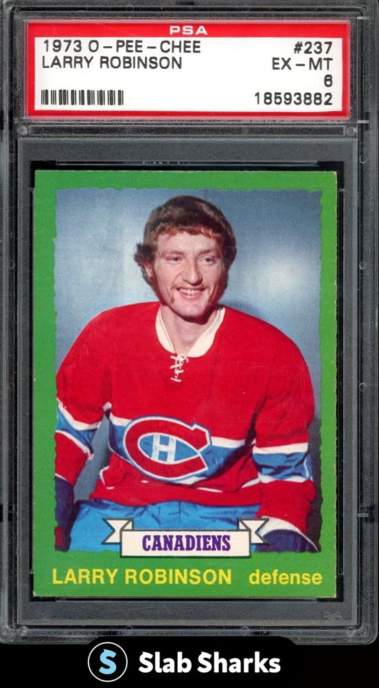 Auction Prices Realized Hockey Cards 1973 O-PEE-CHEE Larry Robinson